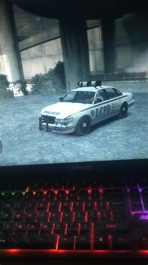 POLICE CAR GTA IV | GTA IV Still Hits Different 🗽🔥 #shorts #short #viral ,#trending #gta #gtaiv #yt