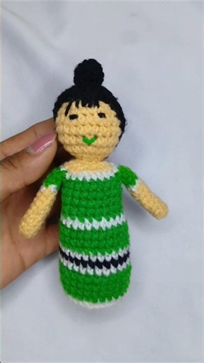 Crochet Galo Traditional Doll #crochet #diy #handmade #shorts