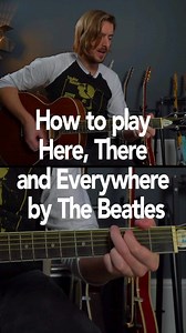 Quick tutorial for Here, There and Everywhere by The Beatles, a great one for improving your music theory knowledge of chords in a key along with borrowed chords from other keys! The F#m to B7 bit reminds me of You've Got A Friend by Carole King. I highly doubt this was consciously taken from Here There, but I'm sure her songwriting was influenced by McCartney in general. McCartney probably took that same move from another song he'd heard before, whether aware of it or not. That's songwriting ba
