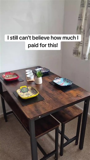 Space Saving Dining Table and Benches on Sale