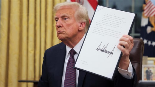 Trump executive actions, tariffs, bitcoin slips: 3 Things