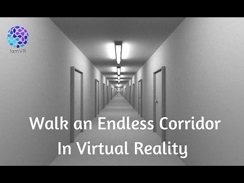 Walking in Virtual Reality Redirected Walking Unlimited Corridor Trailer