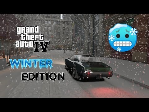 I Turned Liberty City Into A Winter Wonderland! (GTA 4 Winter Edition)
