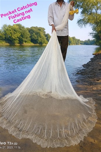 7 Feet Hand Cast Fishing Net With Metal Sinkers | 16mm Mesh Nylon Throw Net | Lightweight 2.5kg | Small Bait Fish Net - Etsy Australia