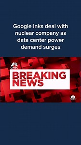 Google said Monday that it will purchase power from small modular reactor developer Kairos Power, as tech companies increasingly turn to nuclear power as a way to fulfill the growing energy demands from data centers. | CNBC