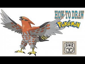 How to draw POKEMON Talonflame step by step