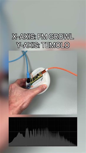 Tilt-Controlled Synth #diysynth #synth #electronics