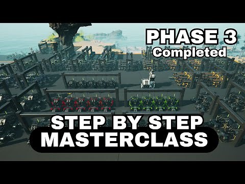 How to complete Phase 3 - Fuel & Manufacturing | Satisfactory 1.0 Masterclass