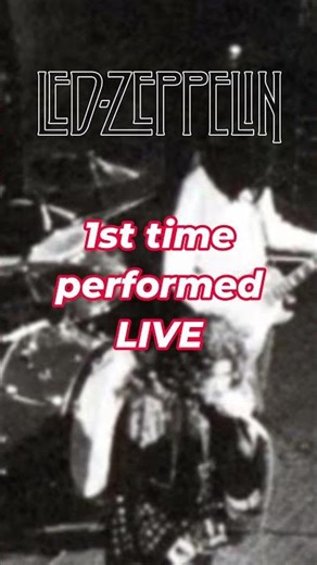 The Night “Stairway to Heaven” Was Played Live for the First Time