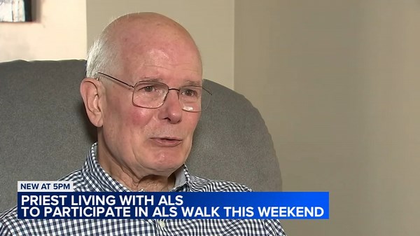 Pope Leo to share message at ALS Walk for Life to support Chicago priest living with disorder