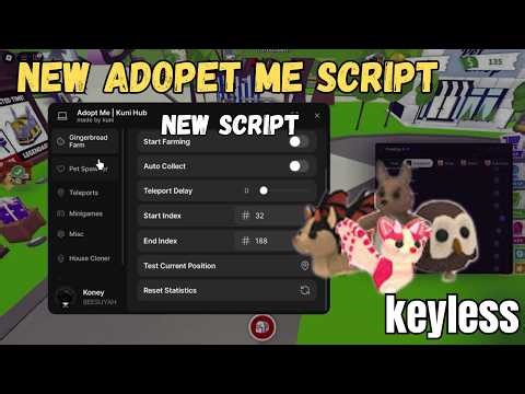 Adopt Me Script 2026 | FREE Candy Egg Autofarm | Pet Spawner + Freeze Trade + Force Accept (NO KEY