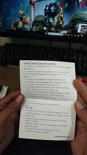 Baterai hippo selalu jadi andalan dari jaman xiaomi redmi note 5 pro #customrom#baterai