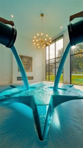 Secret Star Swimming Pool Reveal! 🌟🏊‍♂️