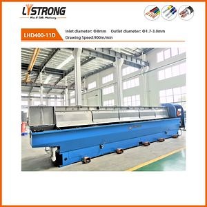 [Hot Item] Listrong 1.7-3mm Bare Copper Straight Line Wire Drawing Machine