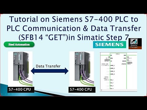 S7-400 PLC to PLC Data Transfer || SFB14 || CPU to CPU Communication || STEP-7 || SIEMENS