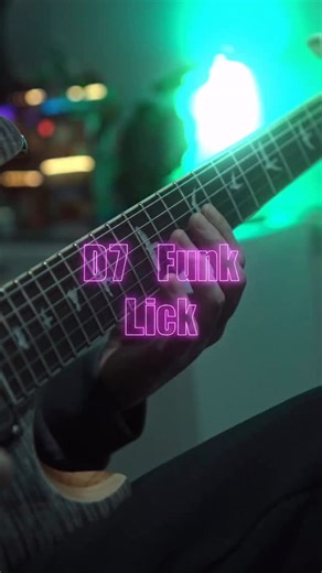 Calvin on Instagram: "Backing track and downloadable tabs available on my Patreon! D7 Funk Licks Let me know down in the comments what you would like to hear next! Gear: Guitar 🎸: @prsguitars McCarty 594 SE Tone 🎛️: @neuraldsp Archetype Cory Wong X #funk #guitarra #guitarlesson #guitars #funk #prs"