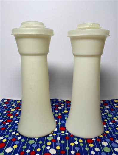 Vintage Tupperware Salt & Pepper Shakers - Etsy