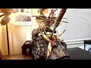 Custom Golf Studio F2AVP - Facehugger 2 Aliens vs Predator 1:1 Scale Statue Review