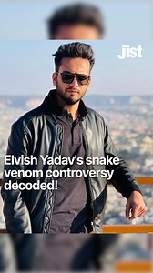 YouTuber and Bigg Boss OTT 2 winner Elvish Yadav has been named in an FIR lodged by Noida Police for allegedly supplying snake venom at rave parties. Here's what he has to say. #elvishyadav #party #manekagandhi #noida #uttarpradesh #india #viral #BiggBoss #biggbossott | Jist