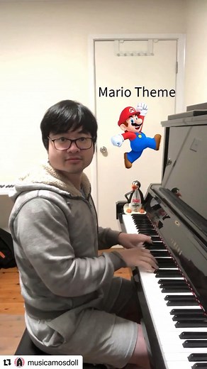 Whats Your Favourite sound ? . Super Mario Bros Sounds on Piano. How many sounds do you know? Cre @musicamosdoll #mario #mariotheme #pianocover | Undefined_Singers