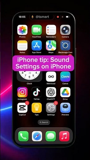 Hidden iPhone Sound Settings You MUST Try! 🔊😱📱 #iphonetips #shorts