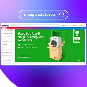 Pe eMAG găsești peste 12 milioane de produse, deci caută cu atenție – cu siguranță ai de unde alege! 🕵️ | eMAG