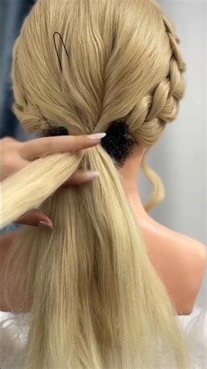 beautiful juda hairstyle tutorial##❤️🦋