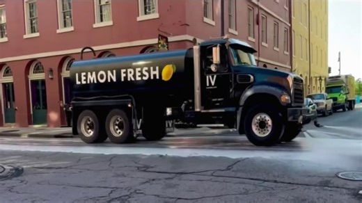 New Orleans waste management project brings lemon fresh scent to streets
