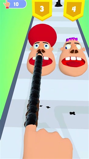 Big Finger Run 3D Game #10 #finger #gaming #games #funny