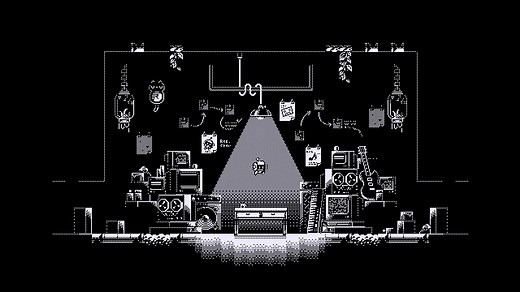 In the puzzle action game MotionRec, you must record your movements and play them back to get through the level. | IGN