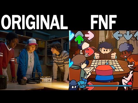 Stranger Things VS Stranger Funks - Friday Night Funkin' (FNF MOD)