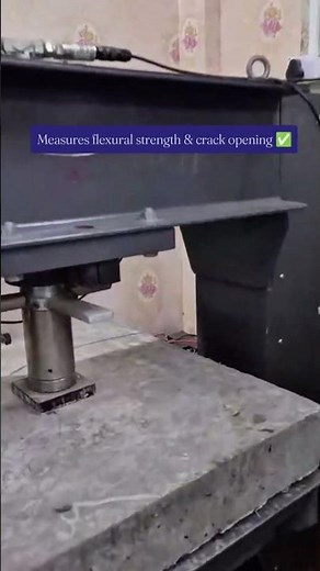 Beam CMOD & Flexural Strength Test | Steel Fibre Concrete Testing | Omega Lab