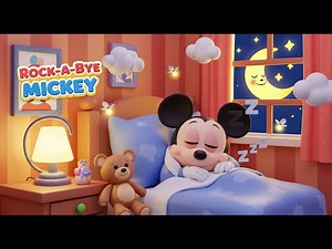 Mickey Goes to Sleep | Fun & Cozy Cartoon Bedtime Story