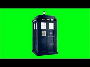 Tardis TakeOn/TakeOff (Materializing/Dematerializing)-Green Screen