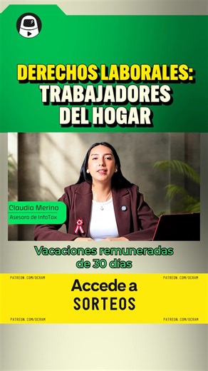 ¿Quién es un trabajador del hogar? ¿Qué beneficios gozan? Responde la Supervisora de cumplimiento laboral Claudia Merino de Infotax Perú #LaEncerrona #publicidad #marcosifuentes #trabajo #seguro #essalud | La Encerrona