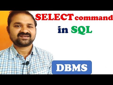 SELECT command in SQL || DML Command || DQL Command || DBMS