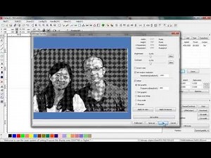 prepare photos for laser engraving with laserwork software, laser photo engraving tutorial