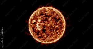 Solar System, Explosions and Sparks in the Sun. 02