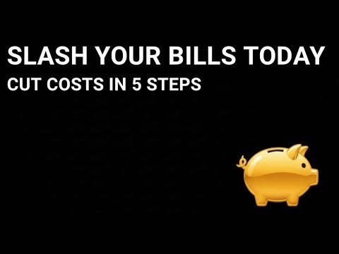 How to Reduce Expenses for Money - step by step