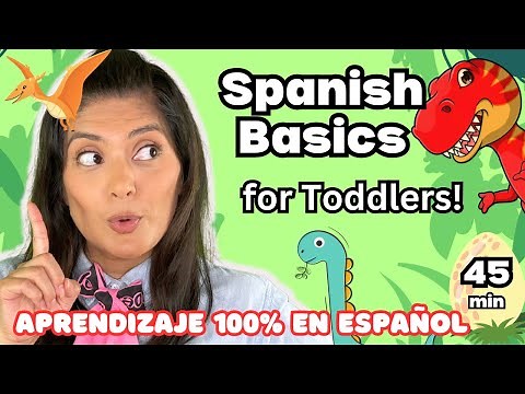 Easy Spanish For toddlers:Words, Numbers, Colors, and more| Bilingual kids| Speech| Spanish for kids