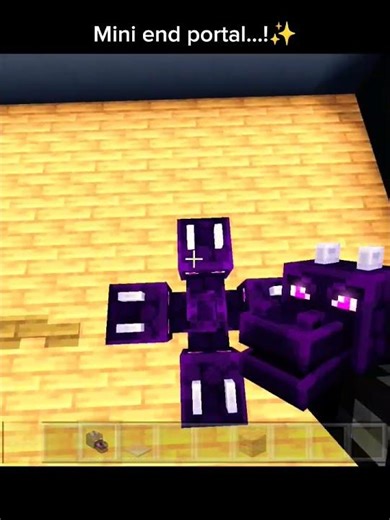 #minecraft Minecraft mini end portal...!✨#shorts #trending #gaming