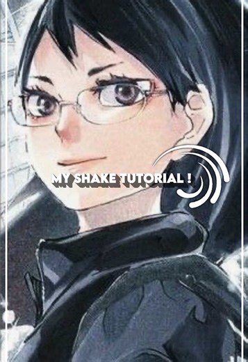 Finally tutorial of my shake! 👻 - TAGS: #alightmotion #alightmotiontutorial #edittutorial #kyokohaikyuu #shaketutorial