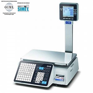 Balanza etiquetadora CAS CL-3000P | 30kg Certificada Panamá - Colombia