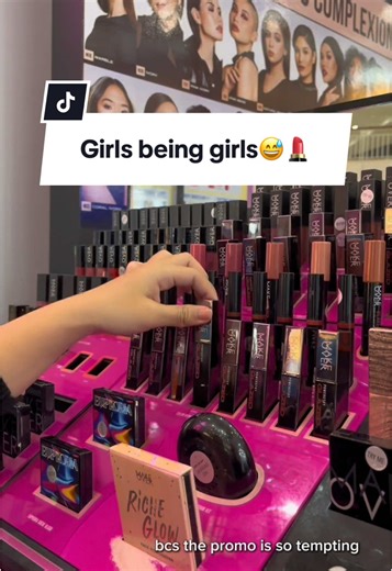 Just girls being girls when it comes to buying makeup!😅💄 #makeoverid #promomakeup