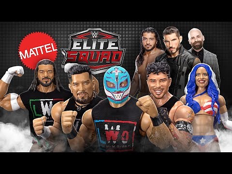 LWO 5-PACK! Elite Squad unveils new WWE figures with Santos Escobar and Zelina Vega