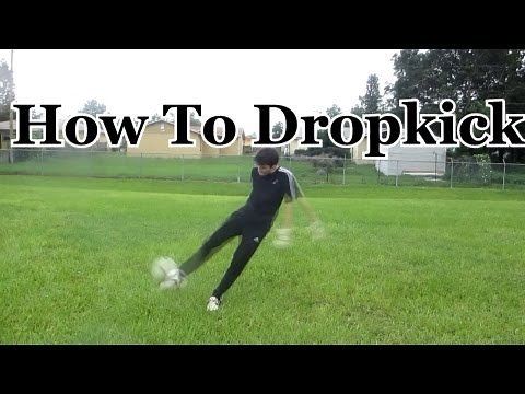 Goalkeeper Training: How to Drop Kick