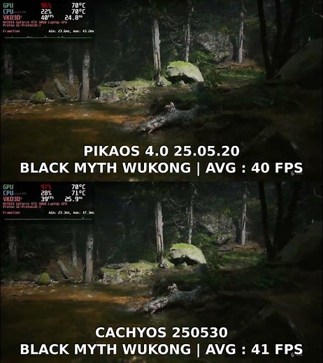 Cachyos VS PikaOs | Linux Gaming Benchmarks #linuxandbenchmark #gaming #gamingonlinux