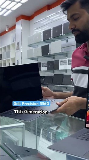 Dell Precision 5560 Intel i7 11th Generation 15.6” Touch 4K Display 32GB RAM, 512GB SSD 4GB Graphics