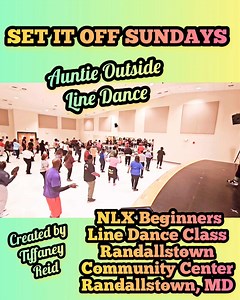 MEN LINE DANCE TOO! The gentleman in front row of this video attended Beginners Line Dance Class for the 1st time and brought his 15 yr old son with him. As you can see in the video, He truly ENJOYED HIMSELF!🥰 SET IT OFF SUNDAYS @ NLX BEGINNERS LINE DANCE CLASS! Tell a Friend & Bring a Friend! There's NO LIMIT for what is Taught! No LimitXpress is LIMITLESS! 💃🏾🕺🏽 | Lisa LuvsCinnamon