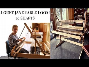 Louet Jane 16 Shaft Table Loom Assembly